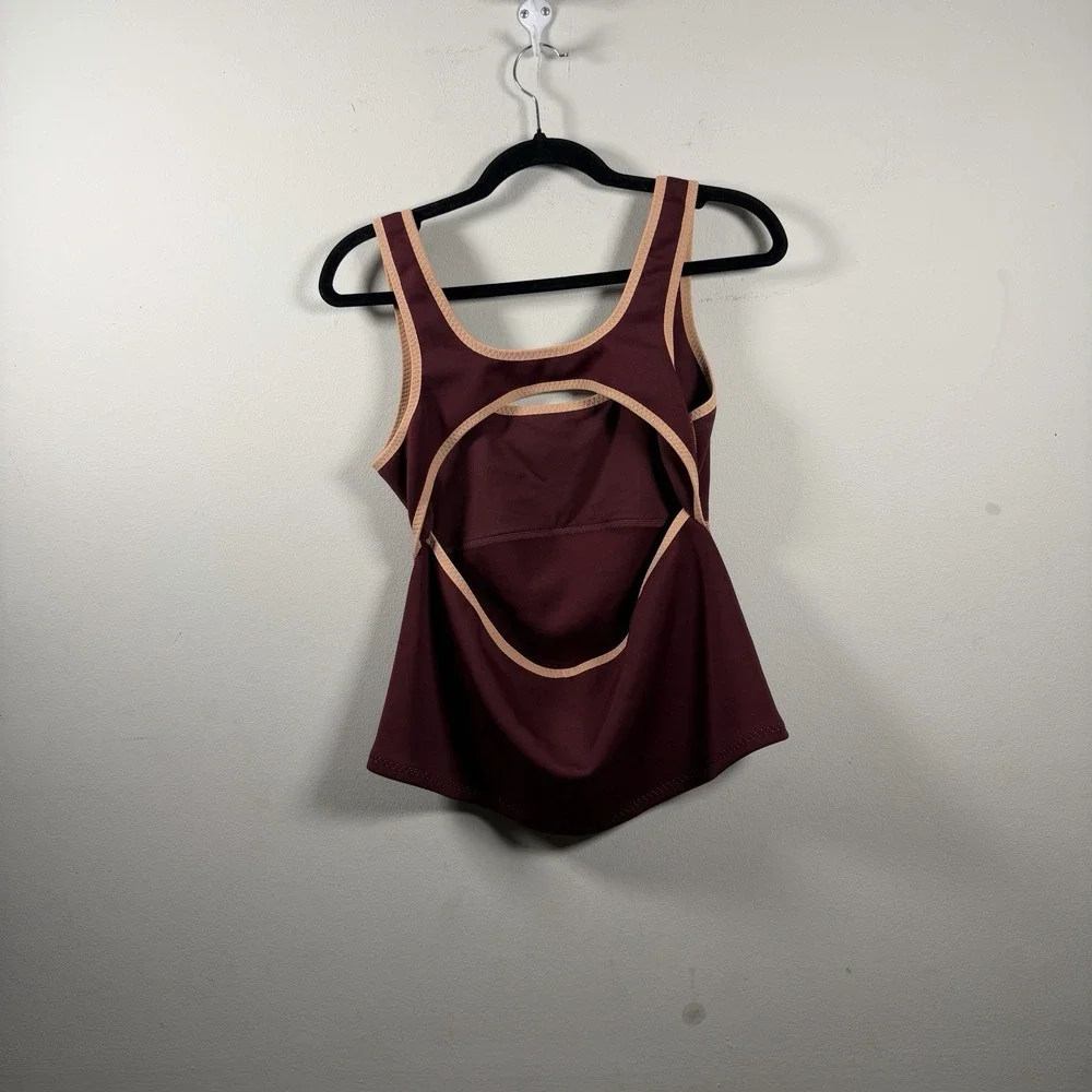 Fabletics | Tops | Fabletics Merlot Coral Barrier Tank Size Xl Athletic ...